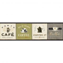 American Classics Coffee Signs Border