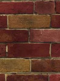 Red Tan Brick Wallpaper Faux Wallcovering BG21586 Norwall