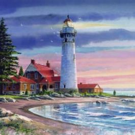 Northern Lighthouse Mural