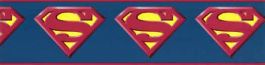 Superman Emblem Wallpaper Border YH1461BD
