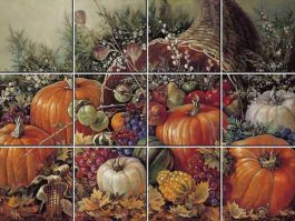 Bountiful Harvest IdeaStix Mural | Wallpaper & Border