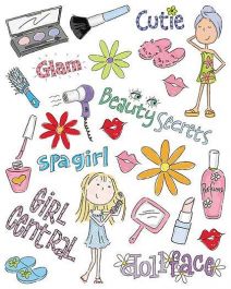 So Girly Stuff Wallpaper Cutouts
