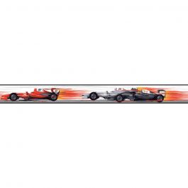 Cool Kids Race Car Border