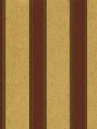 Burgundy and Tan Stripe Wallpaper