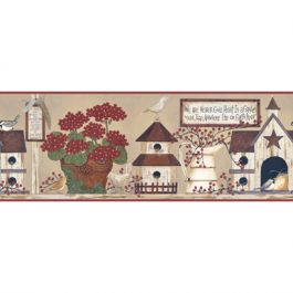 Welcome Home Inspirational Garden Border