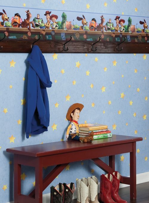 Toy Story Wallpaper Border DI1018BD Green Disney And Pixar Toy Story 4
