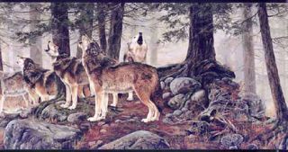 Wolf Wallpaper Border