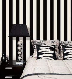 2.5" Tent Stripe Wallpaper BW28748 Norwall