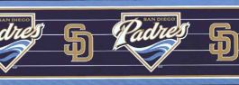 San Diego Padres Wallpaper Border CHI-FP594328B