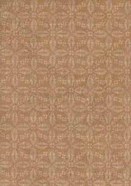 Leaf Stencil Tan Wallpaper