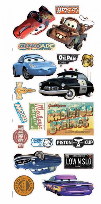 Disneys Cars Victory Lane Cutouts