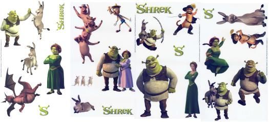 Shrek Cutouts