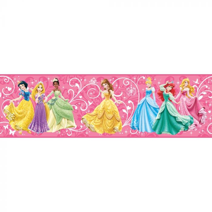 Walt Disney Kids Ii True Princess Within Border
