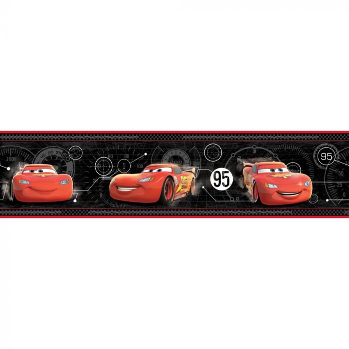Walt Disney Kids Ii Lightning Mcqueen Border