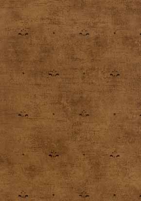 Small Print Brown Wallpaper