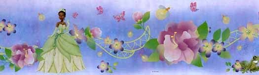 Princess and the Frog Peel and Stick Wallpaper Border